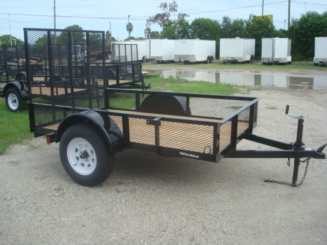Buy & Sell New & Used Trailers 2017- 5x8 utility with 15 mesh side's at ...