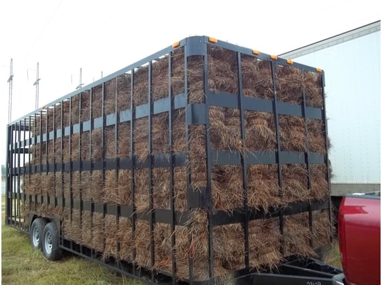 Pictures for Ad # 44312 - 26' pine straw equipment enclosed trailer 14k ...
