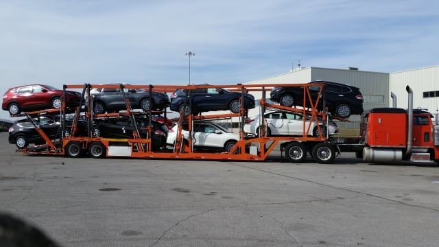 Buy & Sell New & Used Trailers 1998 Cottrell High Rail High Mount 9 Car ...