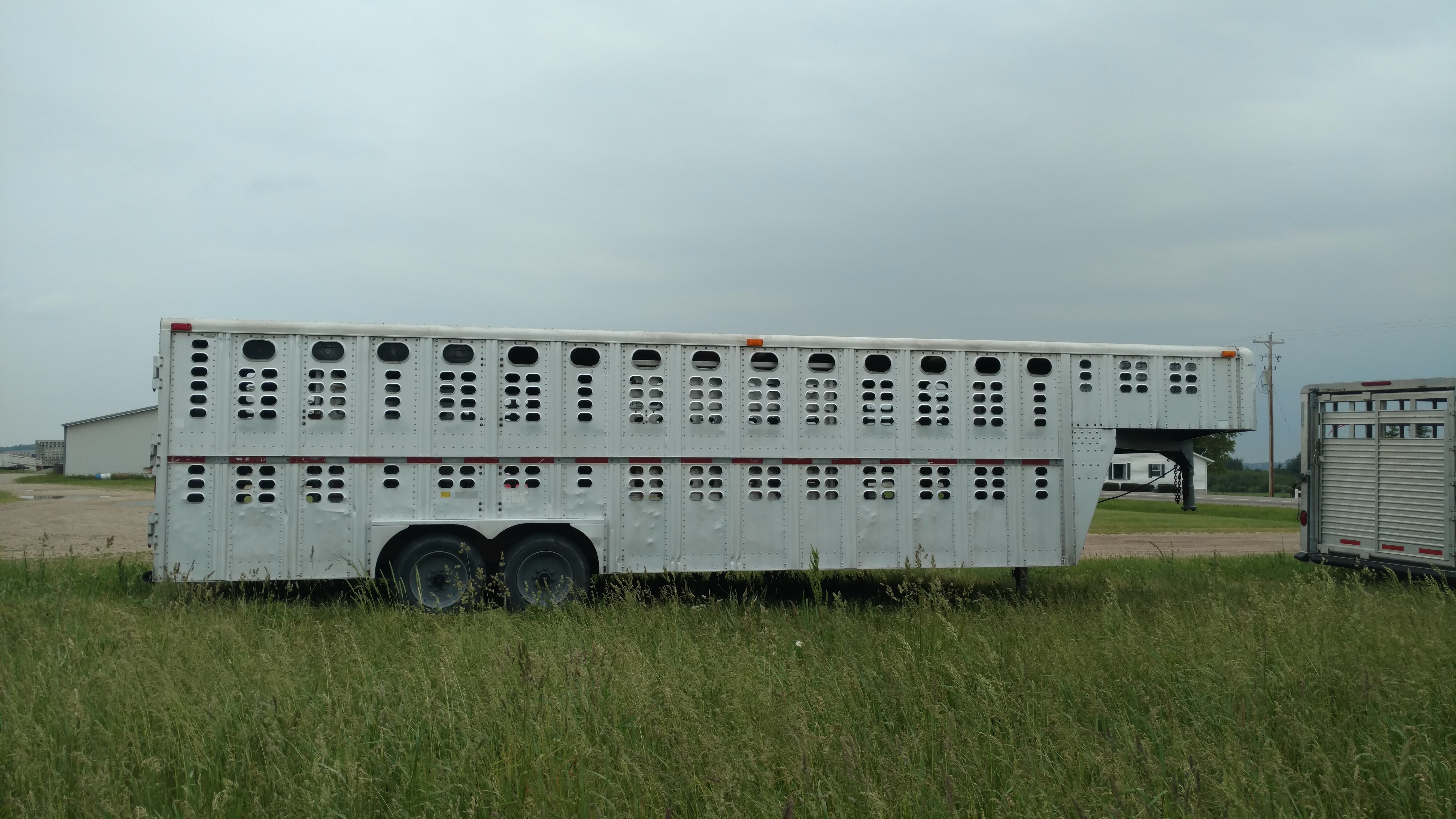 Buy & Sell New & Used Trailers 1995 Wilson aluminum livestock gooseneck ...
